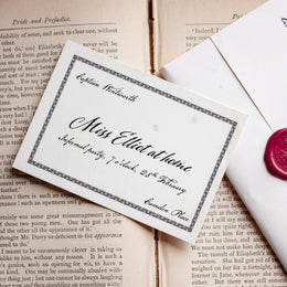 Jane Austen Bookmark Gift Set Wrapped in a Regency Style Letter ...
