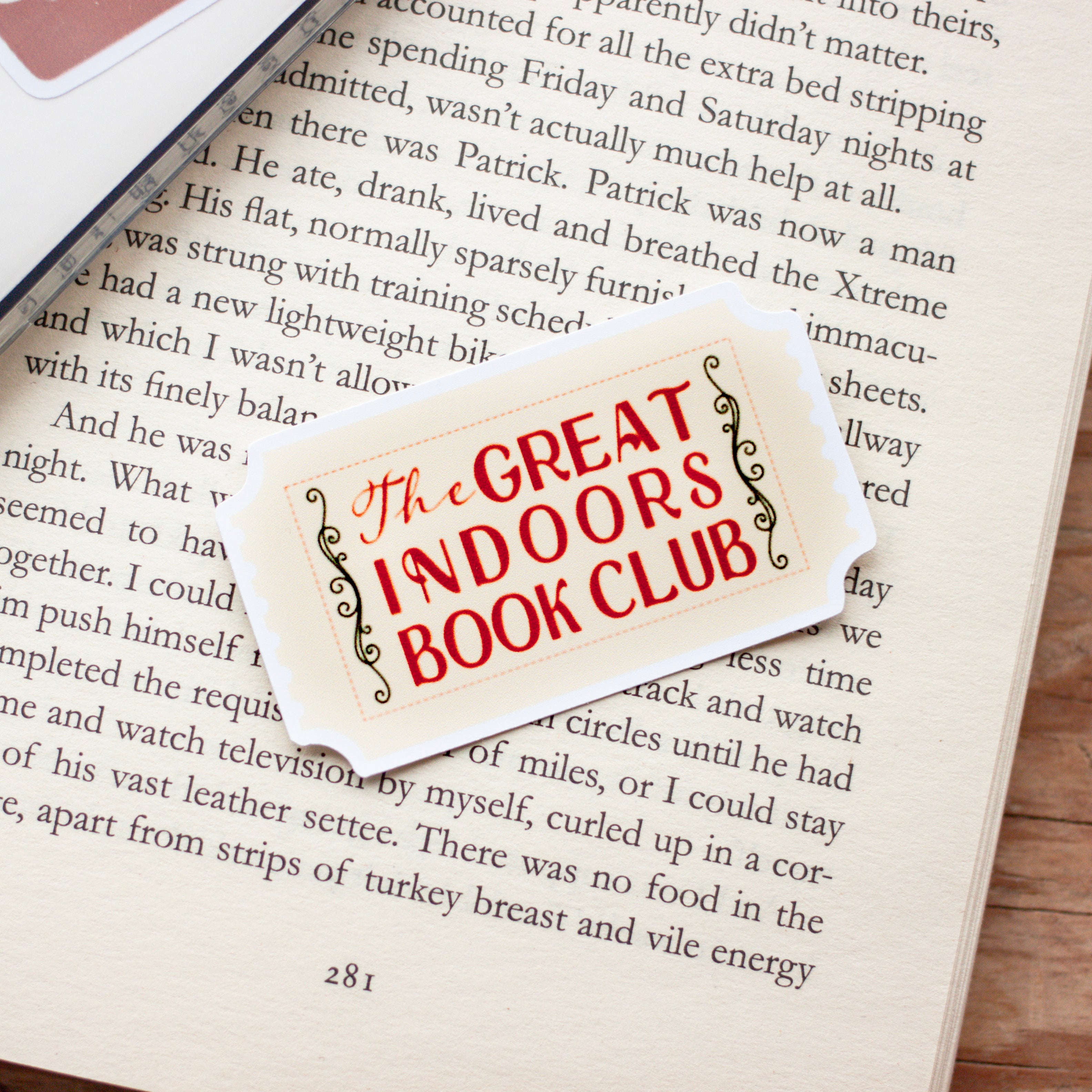 The Great Indoors Sticker – Literary Craft Parlour