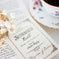 Pride and Prejudice Netherfield Ball Dance Card Bookmark – Literary ...
